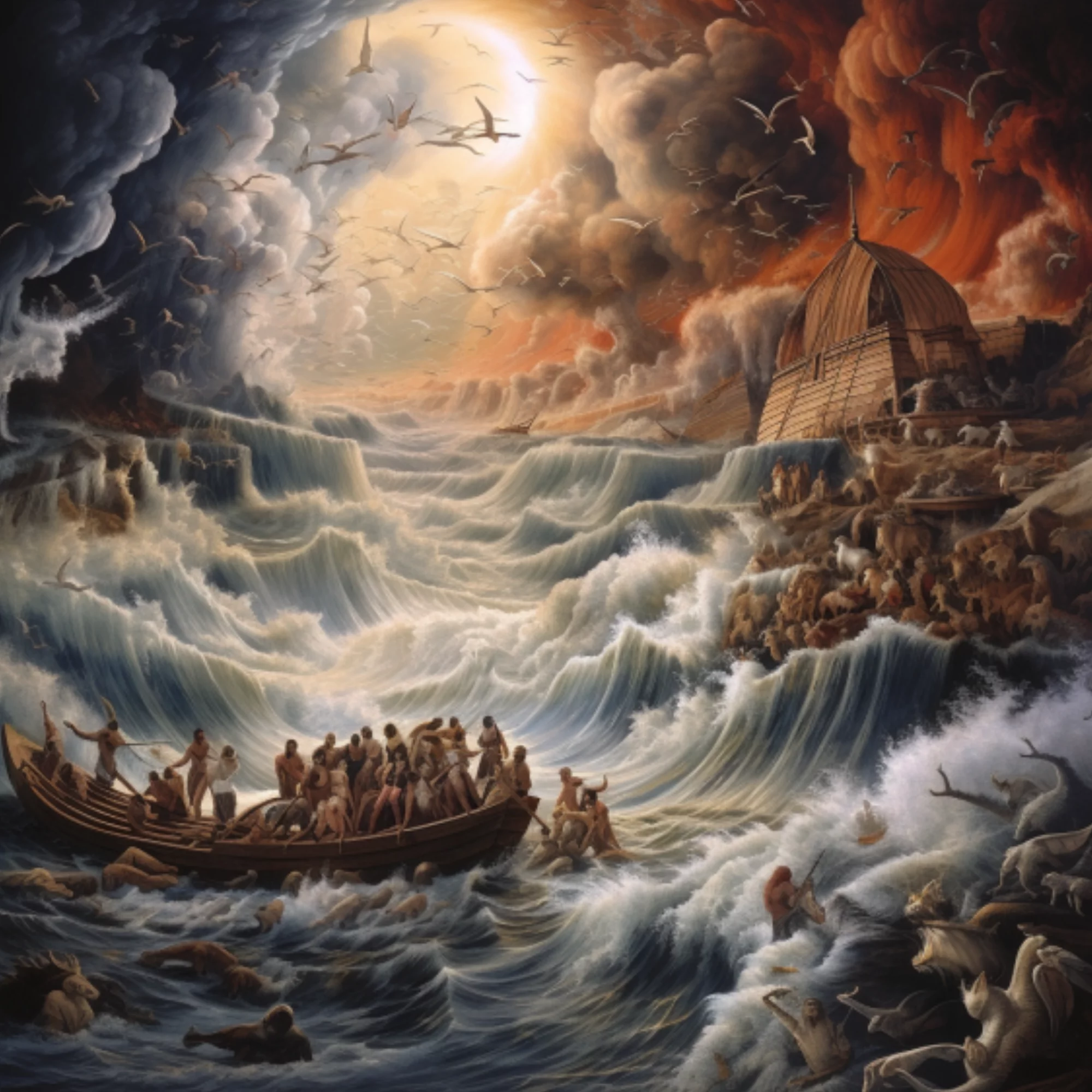 The Great Flood Myth - A Universal Story of Destruction and Renewal